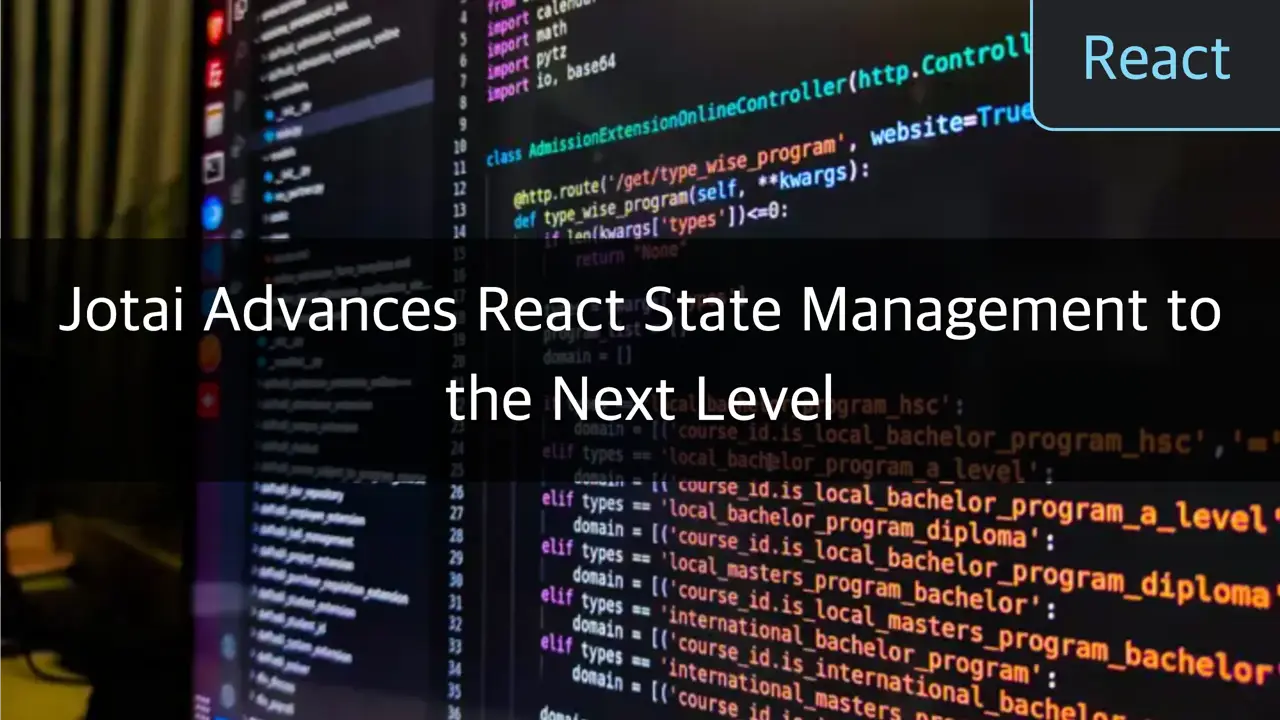 Jotai Advances React State Management To The Next Level Clonecoding