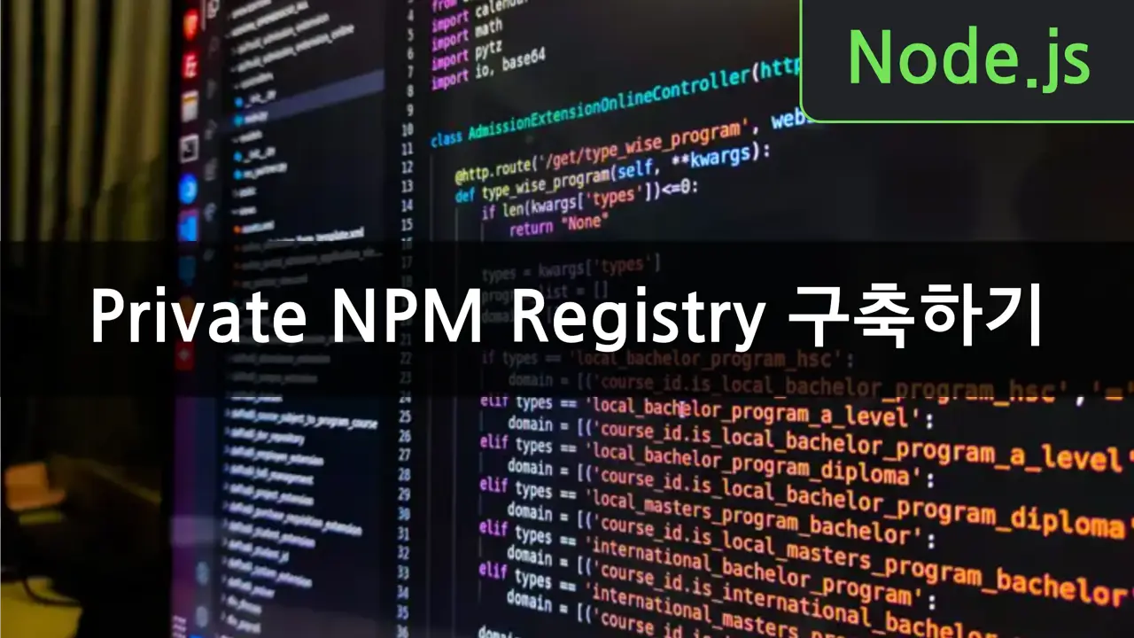Private NPM Registry의 필요성과 Verdaccio로 구축하는 방법 - CloneCoding